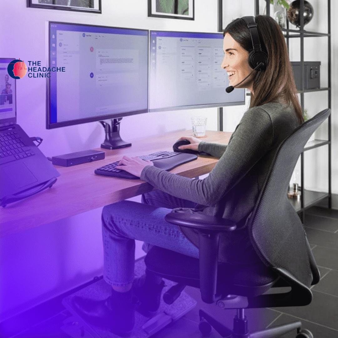 Ideal computer posture | The Headache Clinic